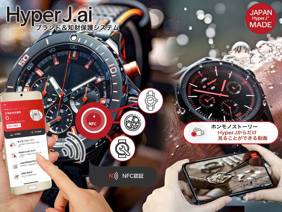 リーガルテックグループJAPAN MADE社、時計業界向けブランド＆知財保護システム「HyperJ.ai」を提供開始 – JAPAN MADE ...